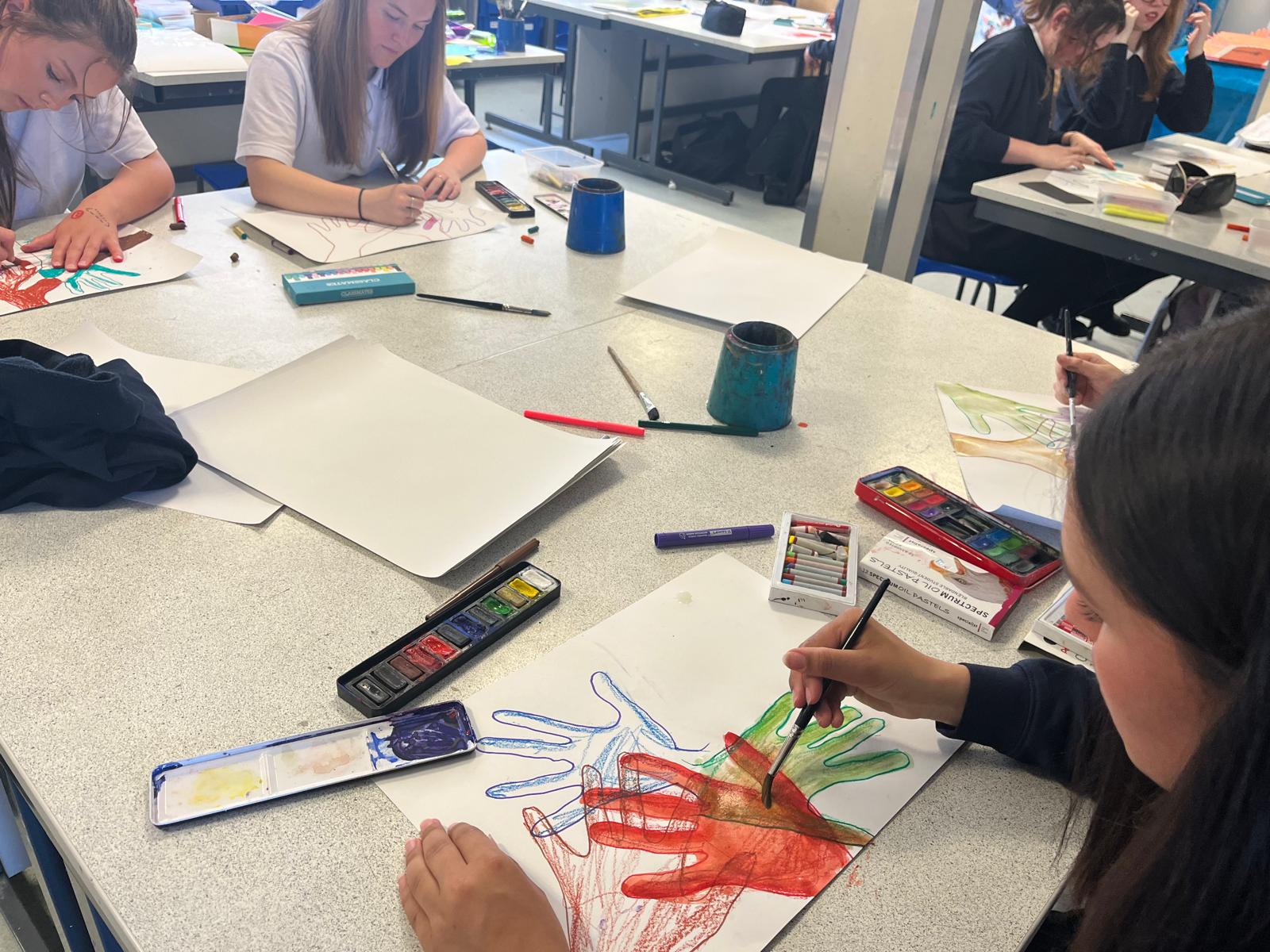 Oriel Mostyn Gallery Engages with Young Artists | Ysgol Aberconwy